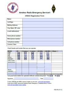 ARES: Amateur Radio Emergency Service® – San Benito County Amateur ...